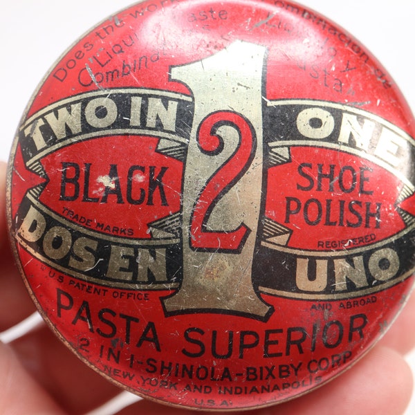 Antique Shoe Polish - Etsy