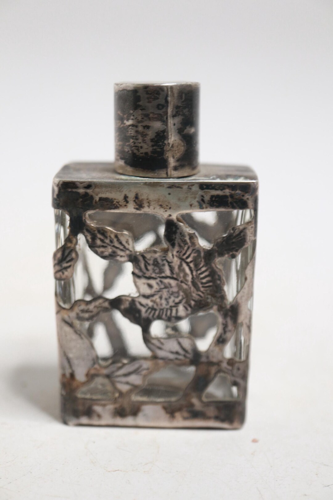 Vintage Mexican Sterling Perfume Bottle - Marked 925 - Very Good ...