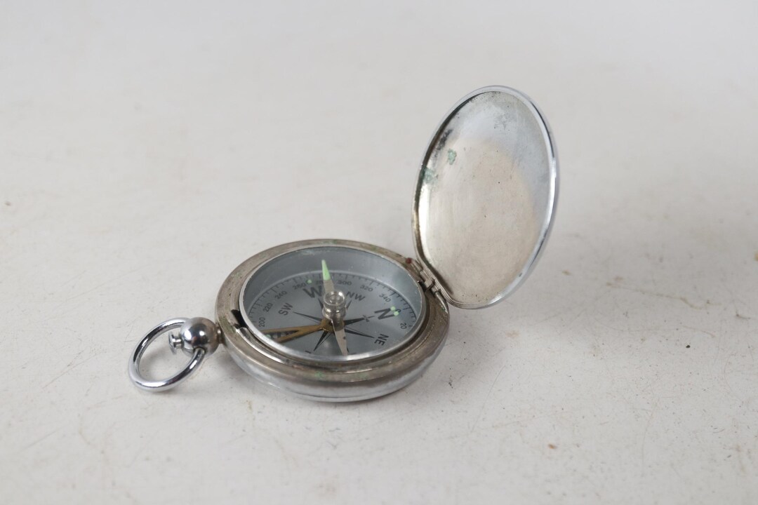 Vintage Compass - Field Compass - Pocket Compass - Pocket Watch Style ...