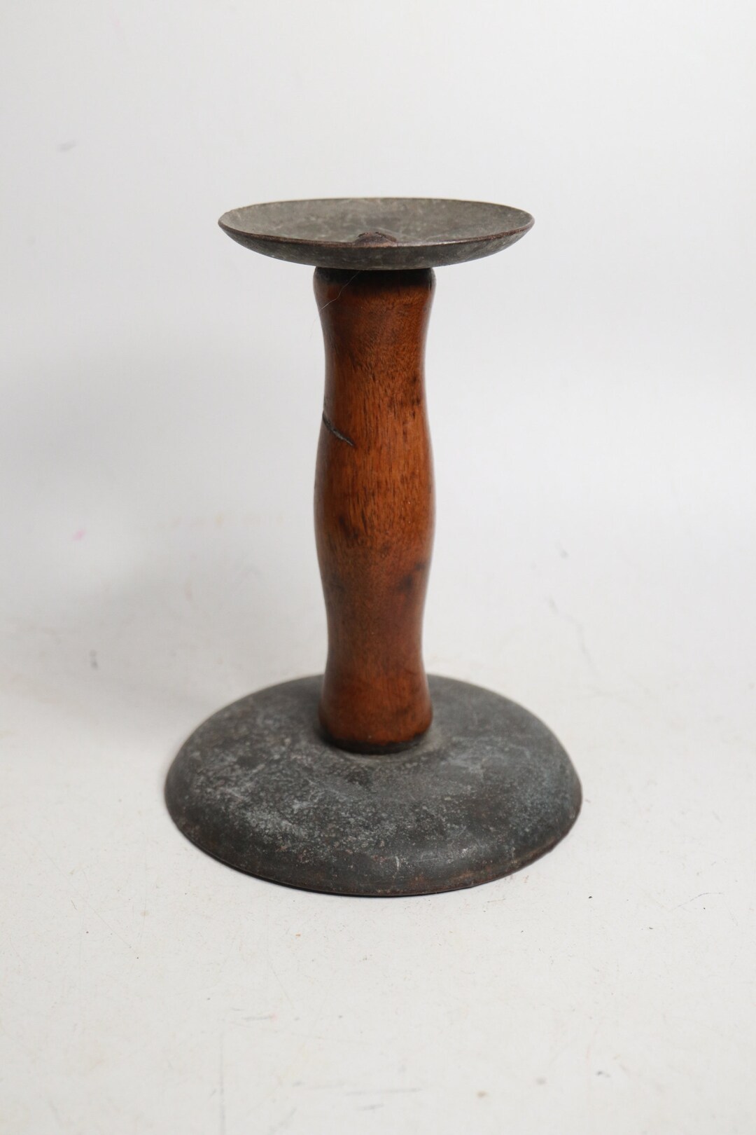 Hog Scraper - Double Bell - Hog Scraper Candle Holder - Farm Primitive ...