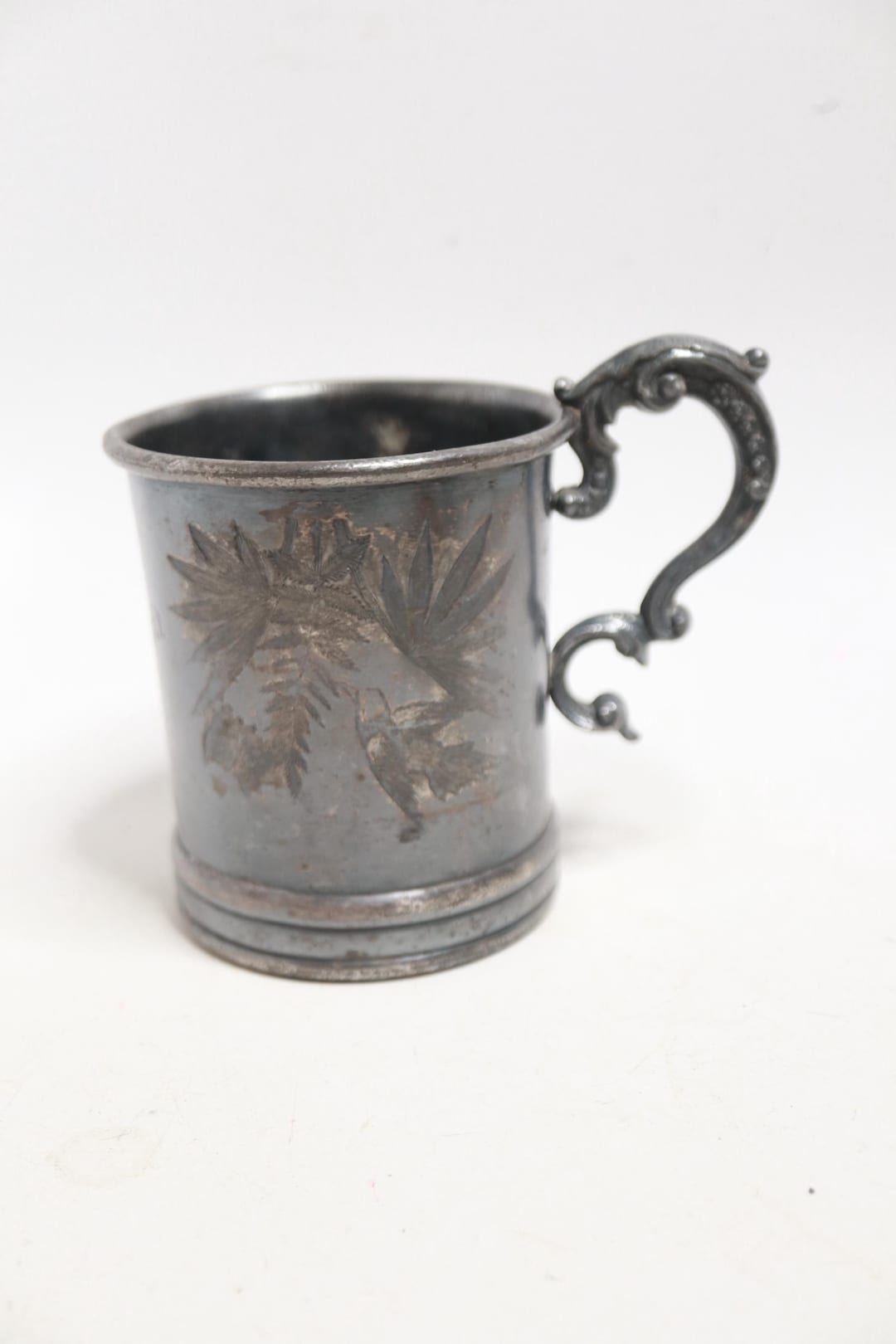 Antique Victorian Silverplate Cup - Rockford Co. - Ornate Victorian ...
