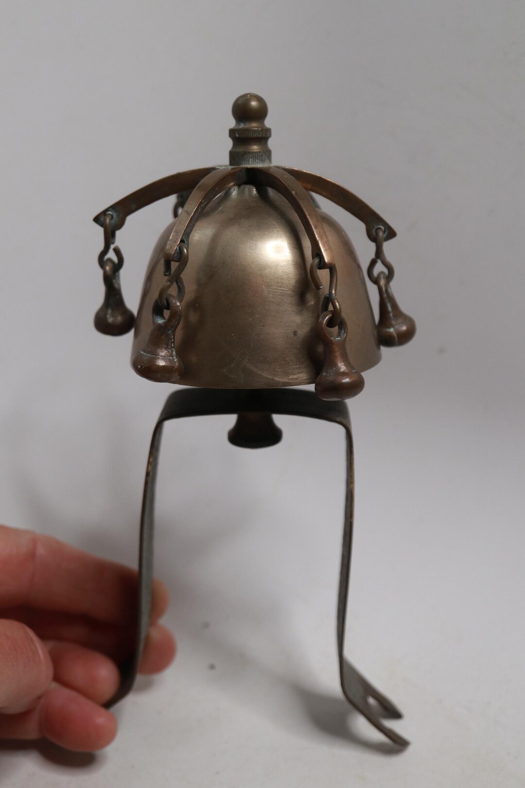 Antique Mounted Sleighbells Sled Sleighbell Hardware Sled Bells ...