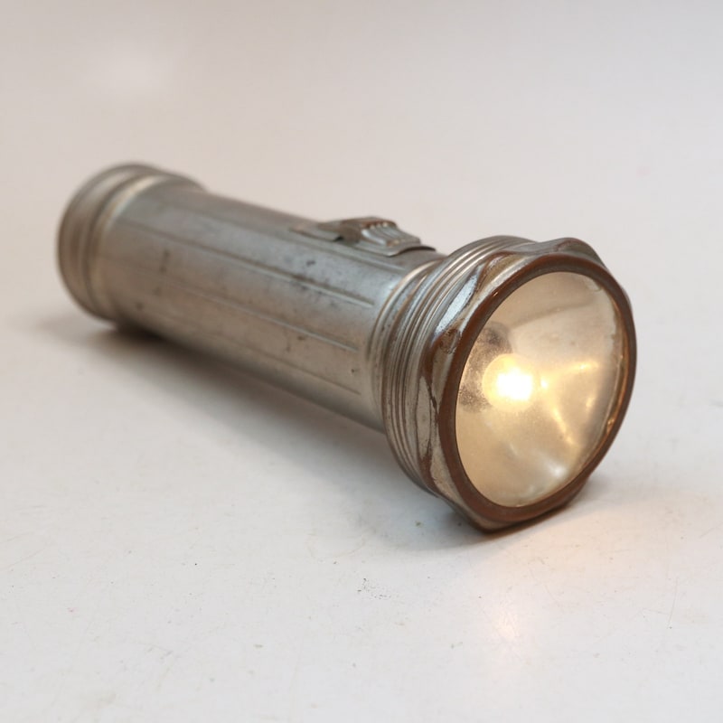 Antique Flashlight - Etsy