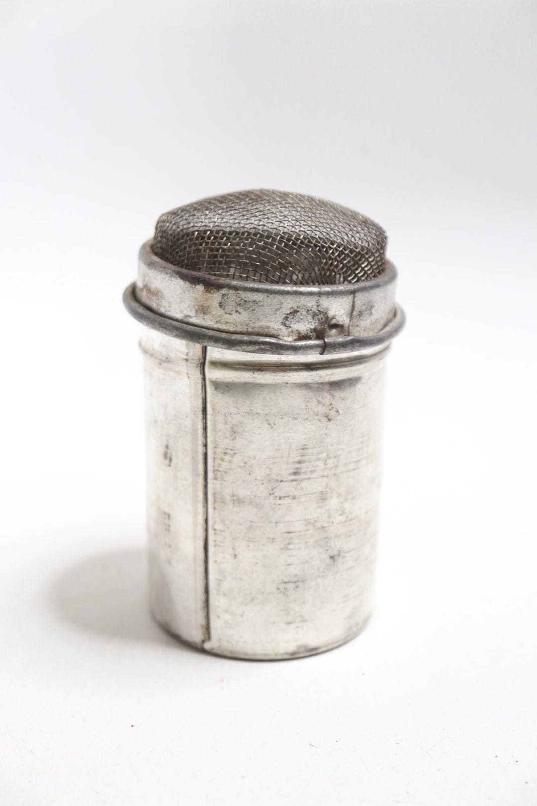 Antique Tin Shaker - Made in Germany - Tin Sifter - Tin Shaker ...