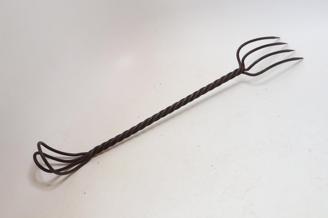 Primitive Twisted Wire Fork and Scoop Kitchen Antique Primitive Wire ...