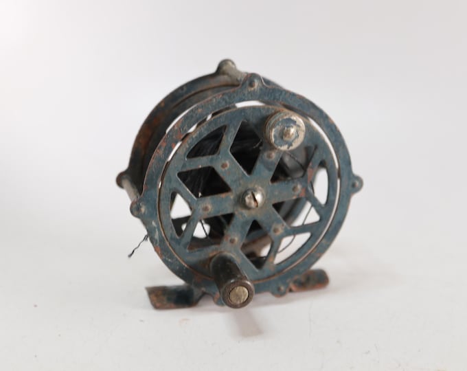 Antique Steel Fly-fishing Reel - Skeleton Fly-fishing Reel - No Drag ...