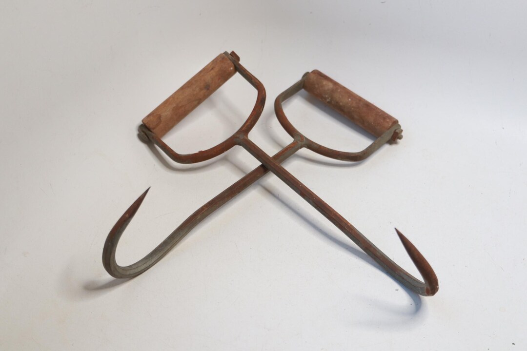 Pair of Antique Hay Bale Hook Hay Hook Farm Tool Ranch Tool - Etsy