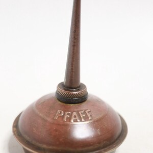 Vintage PFAFF Sewing Machine Oiler 3 Vintage German Oil Can Vintage Oil ...