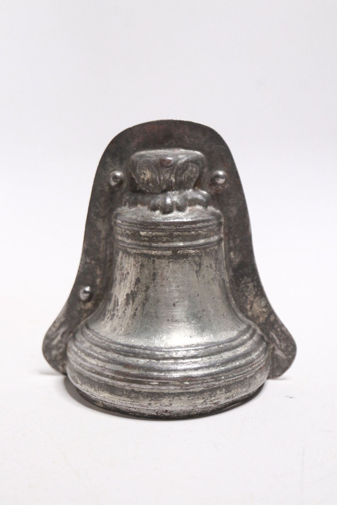 Antique Tin Bell Chocolate Mold 1/2 Mold Church Bell Cholate Mold Candy ...