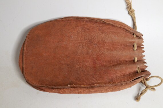 Vintage Leather Bank Bag - Corona National Bank - Cor… - Gem