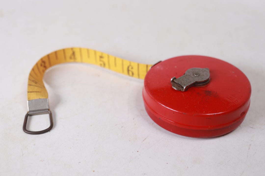 Vintage Mechanic's Pal Measuring Tape - Pocket Tape - Cloth Tape - 25 ...