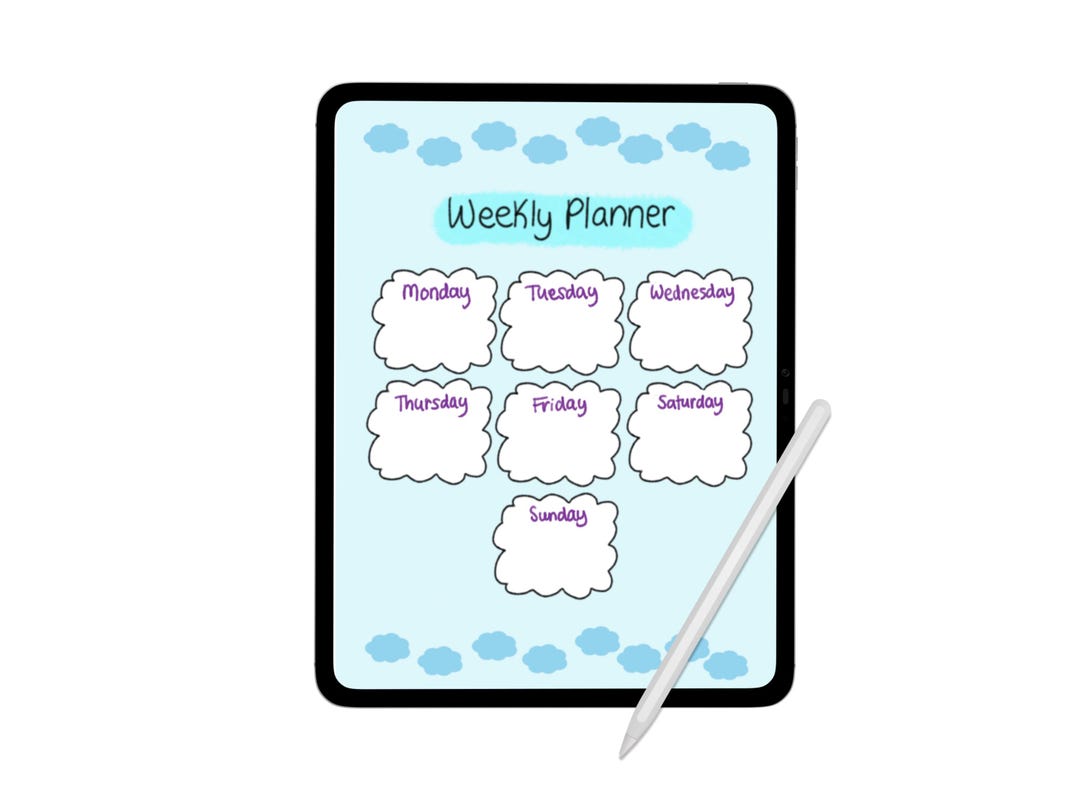 Printable Planner(weekly), to Do List, Checklist, Digital Products ...