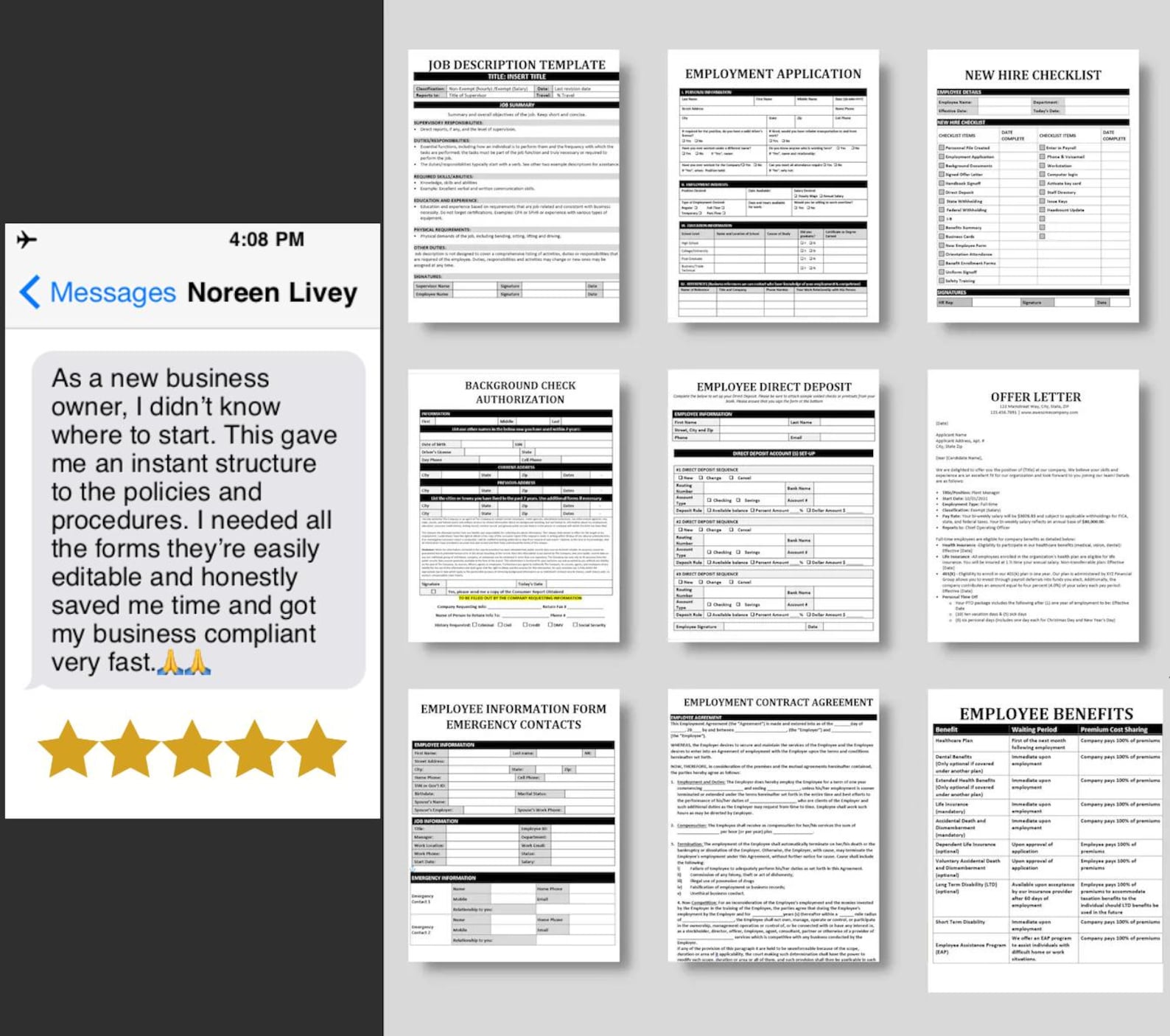 Employee Onboarding Training Plan Template: Editable Word Doc (digital ...