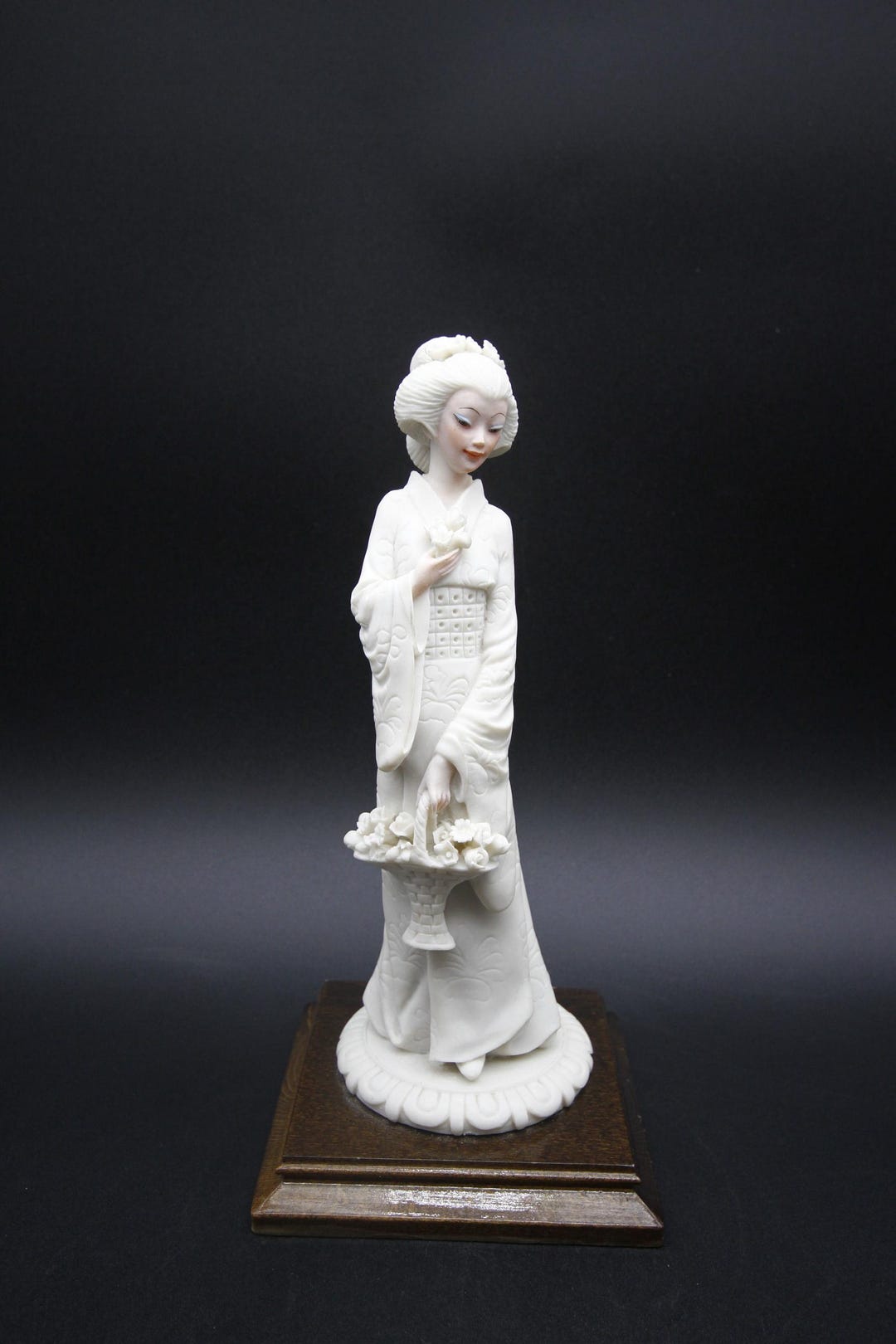 Vintage Capodimonte Japanese Geisha Figurine Signed by A Belcari 10" - Etsy
