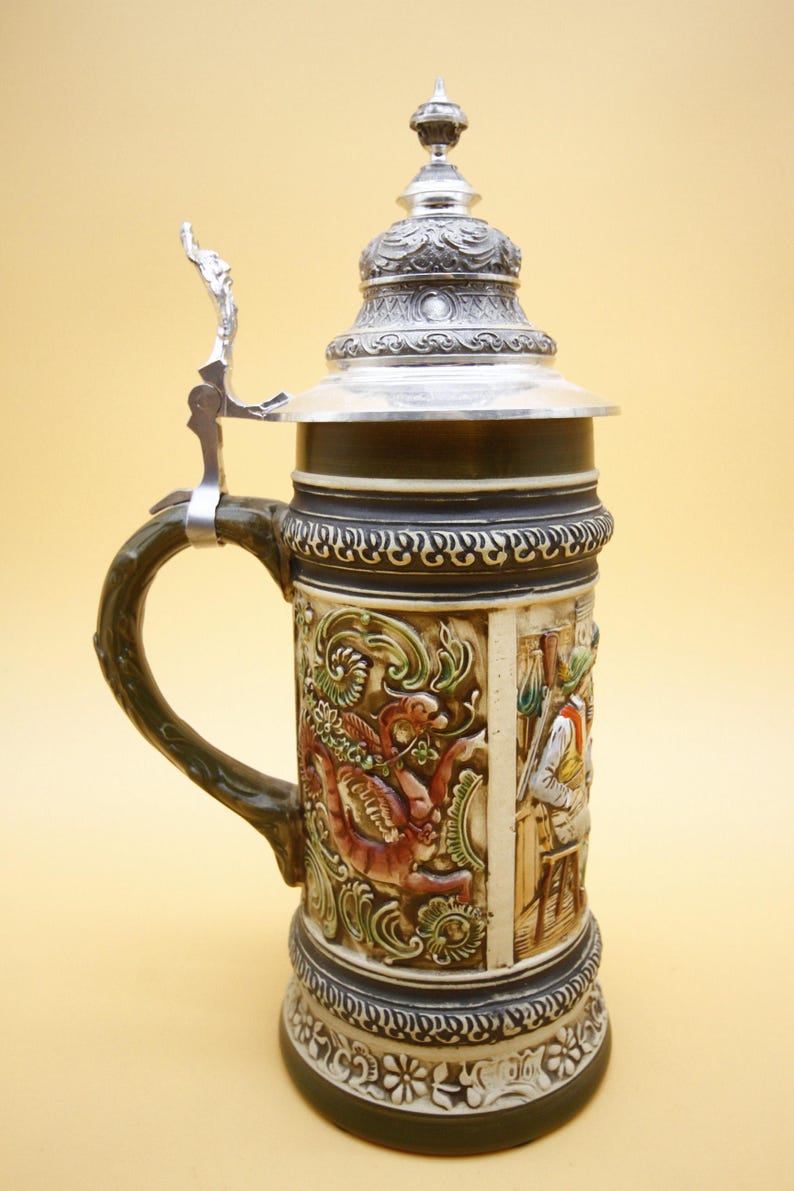 Extraordinary Western Germany Beer Stein Marks Images