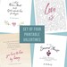 PRINTABLE Valentine Set of Four Valentine Prints 4 Catholic - Etsy