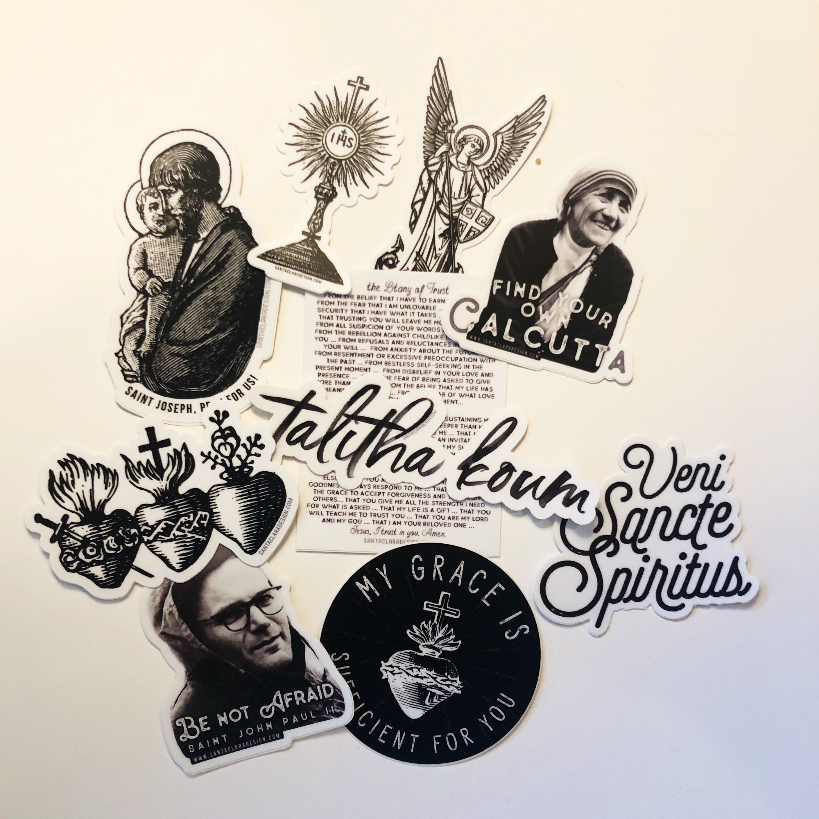 Litany of Humility Sticker: Catholic Prayer Decal - Etsy
