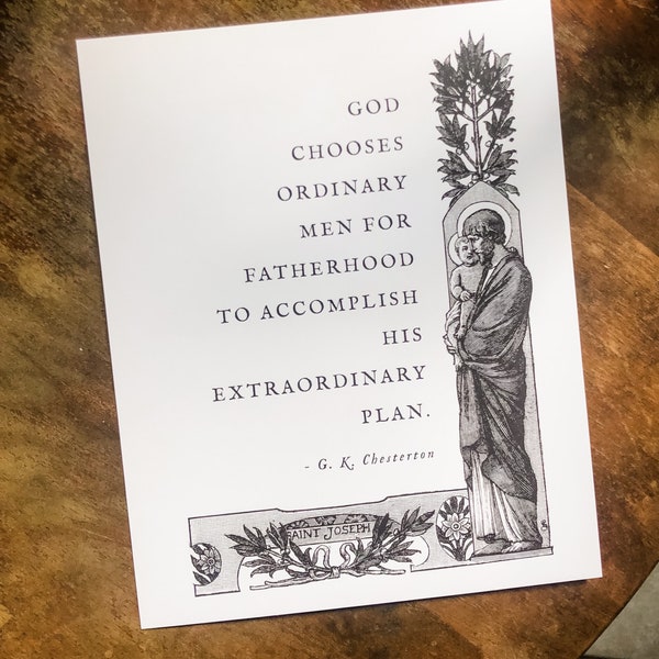 Chesterton Quote - Etsy