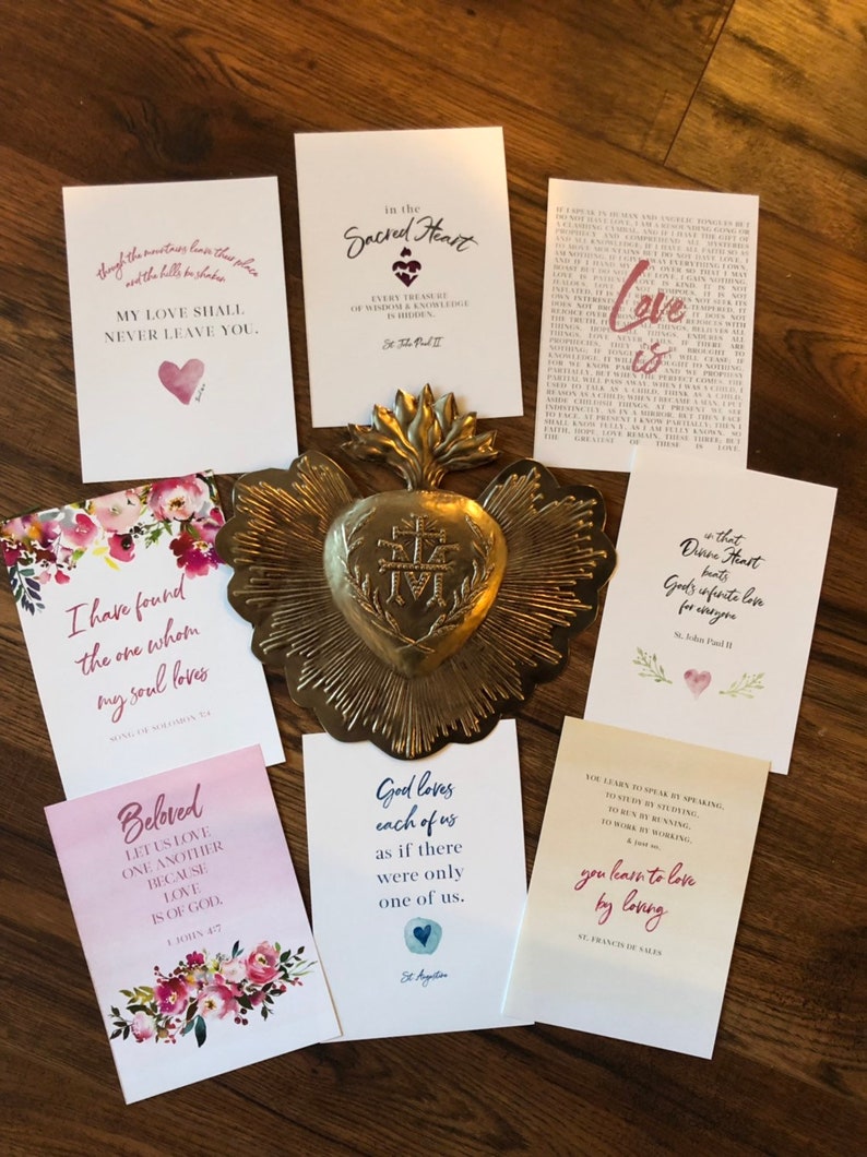 PRINTABLE love Is Corinthians 13 Valentine Card - Etsy