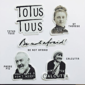 Discount 4 Sticker Bundle: Any 4 Stickers, Catholic Sticker, Catholic ...