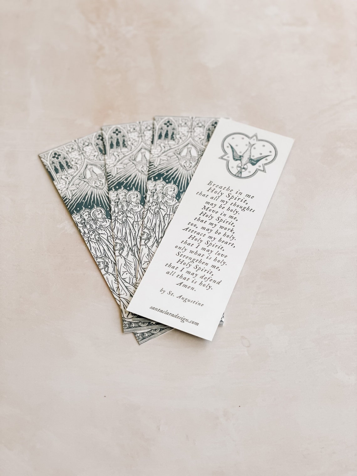 Holy Spirit Prayer Bookmark Set: Catholic Confirmation Gift - Etsy