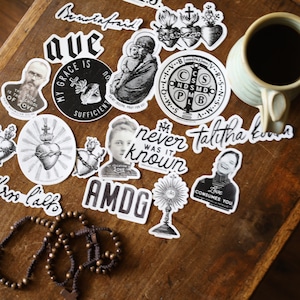 Litany of Humility Sticker: Catholic Prayer Decal - Etsy