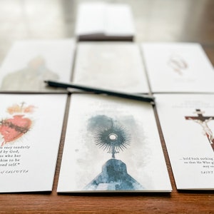 Catholic Priest Notecard Set of Six Unique Cards, Ordination Gift ...