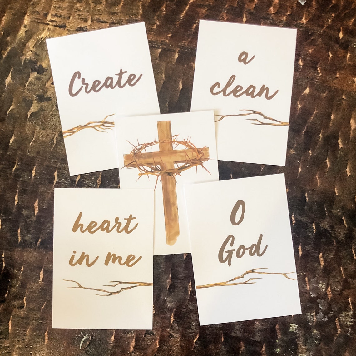 Printable Lent Prayer Banner Downloadable Lenten Decor - Etsy