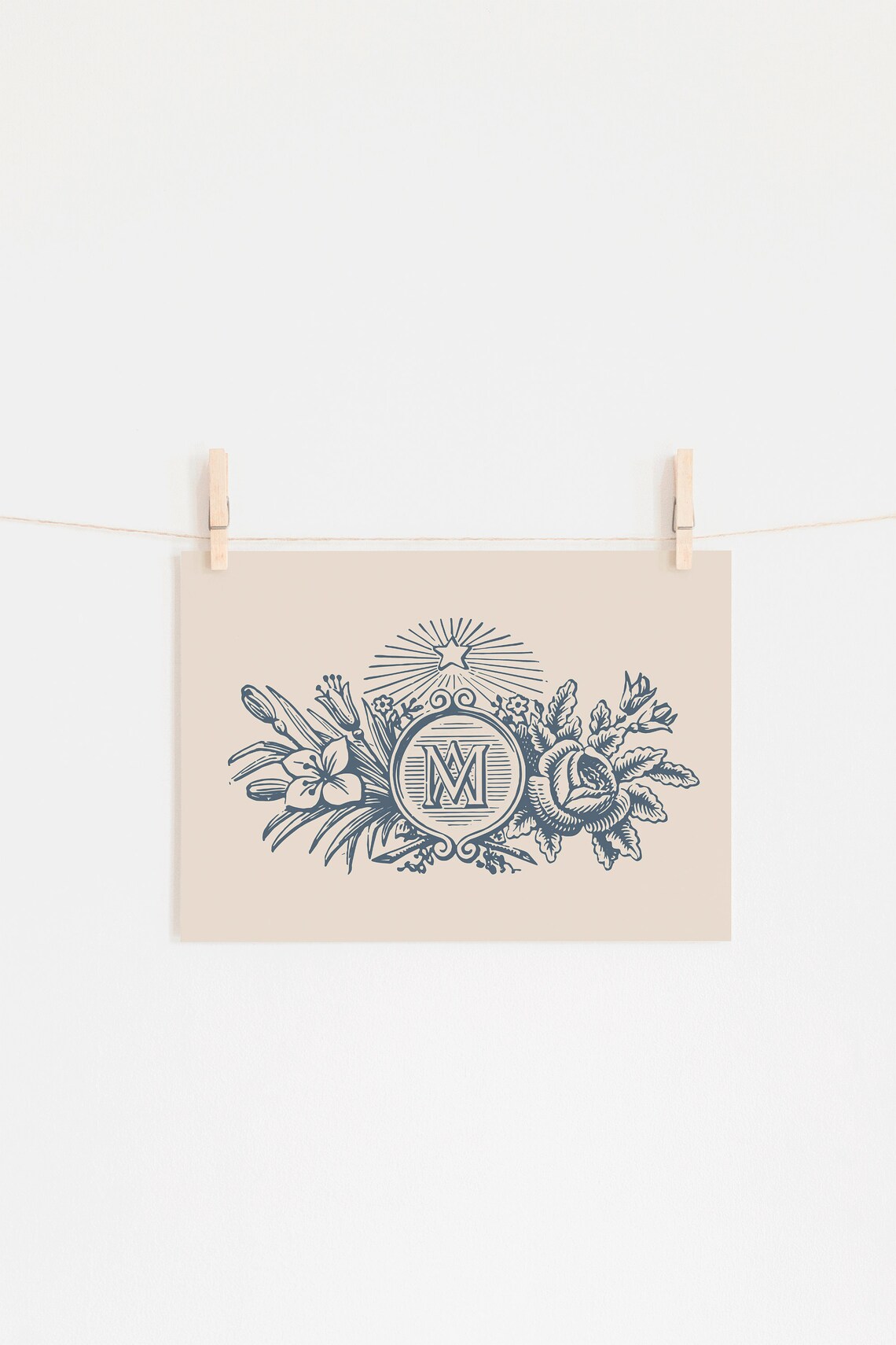 Ave Maria Lily and Rose Crown Auspice Maria Design Marian - Etsy