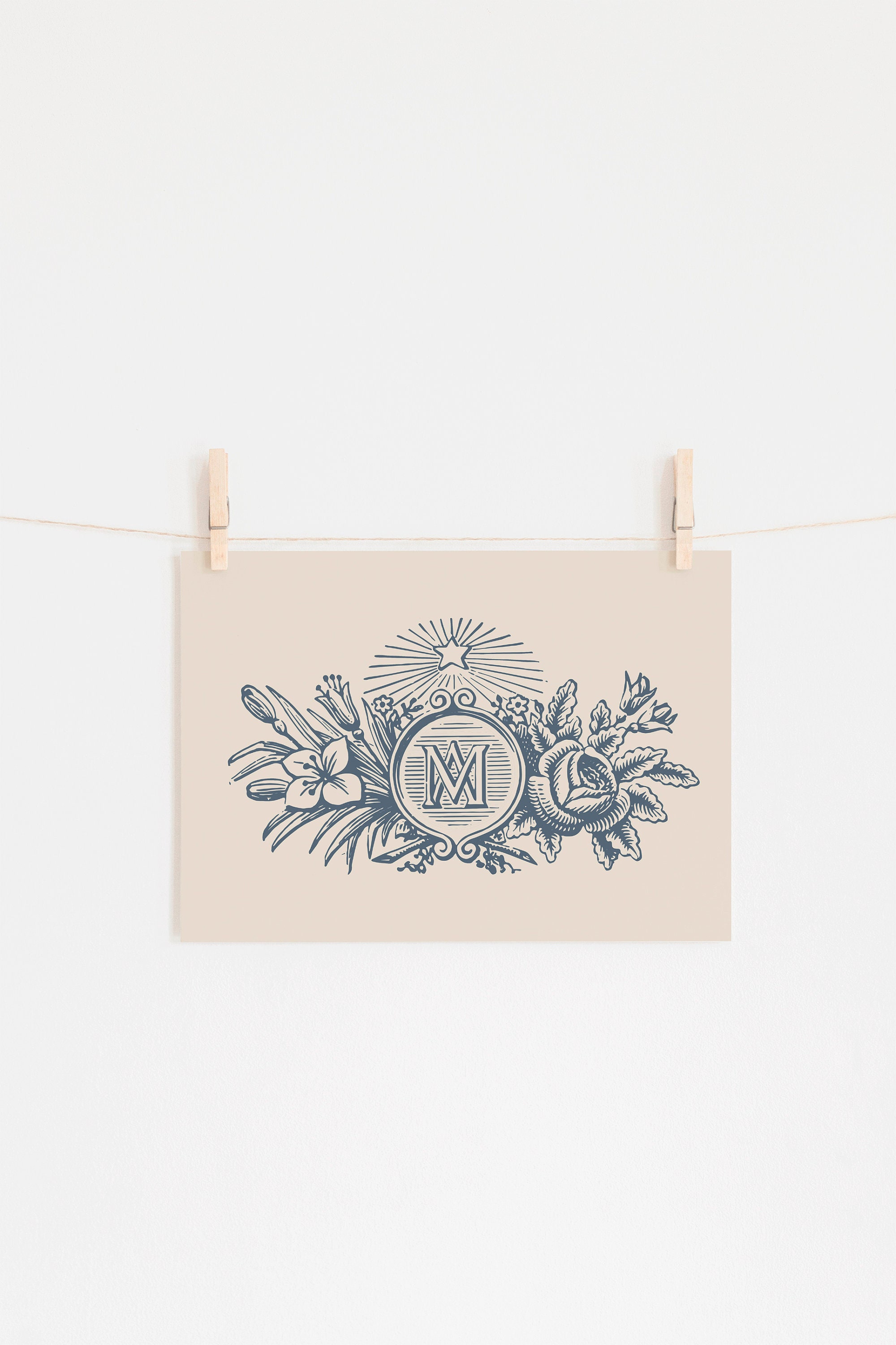 Ave Maria Lily and Rose Crown Auspice Maria Design Marian | Etsy