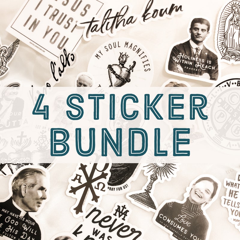 Catholic Laptop Stickers - Etsy
