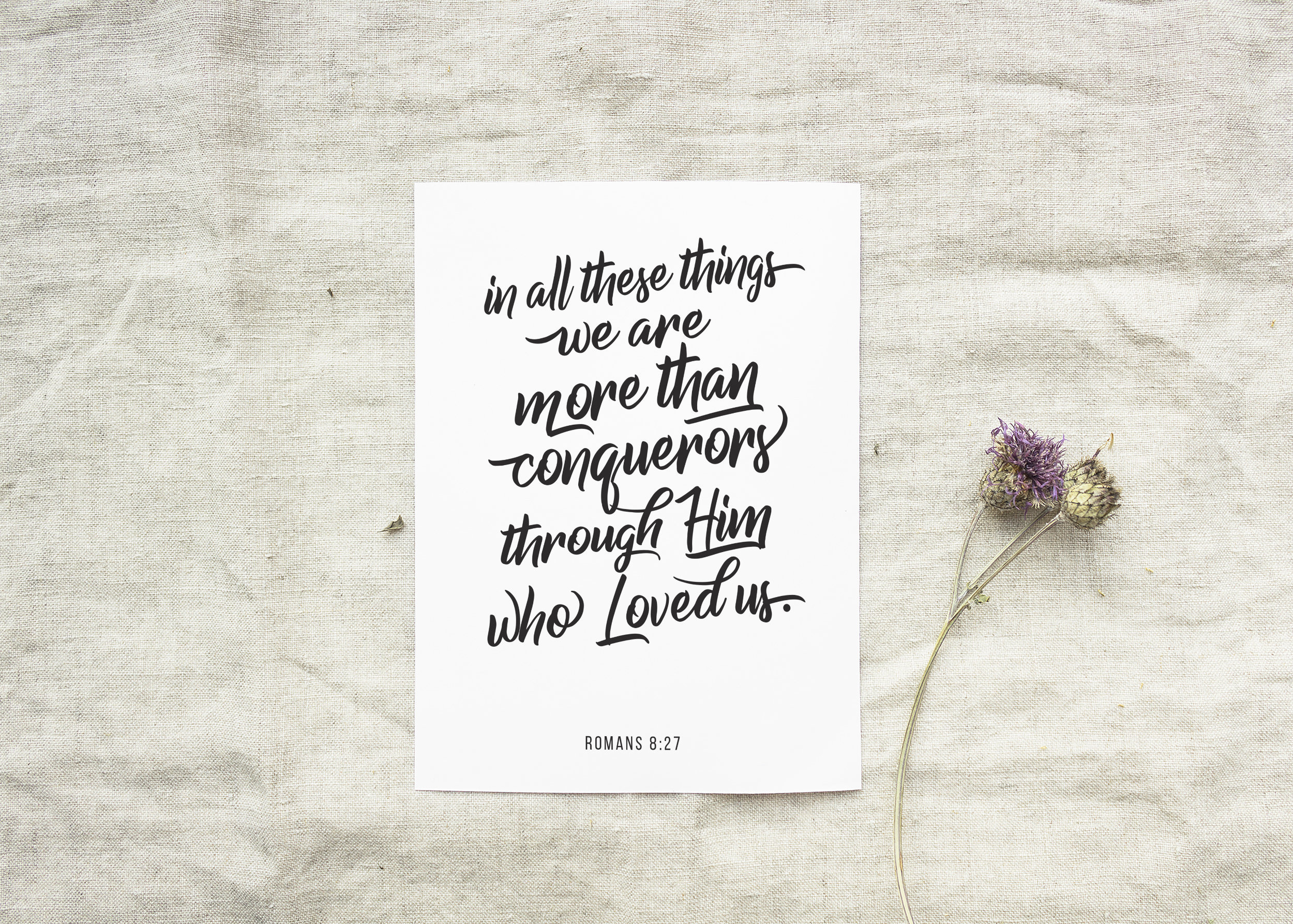 We Are More Than Conquerors In Christ