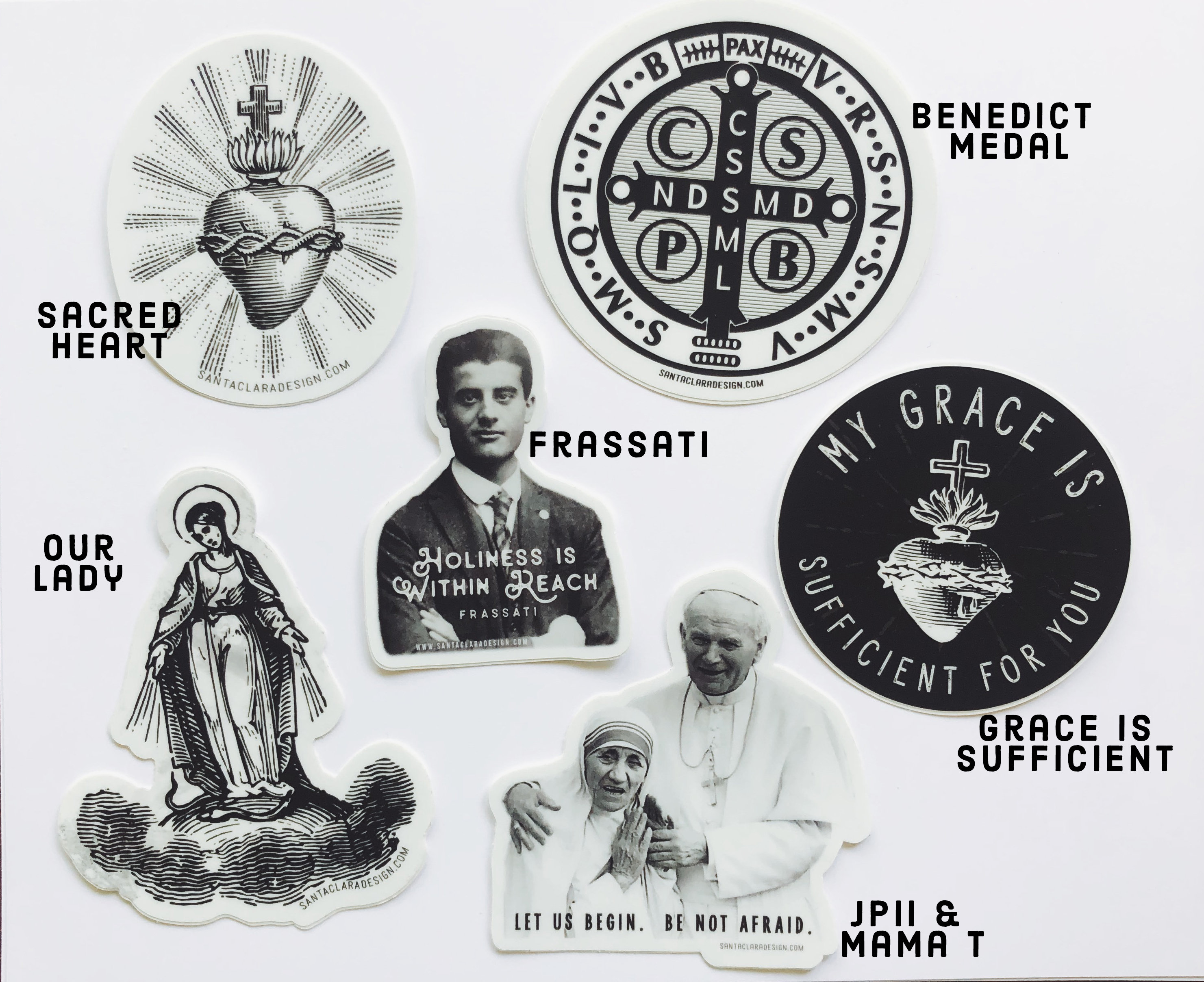 Discount 10 Sticker Bundle: Any 10 stickers Catholic sticker | Etsy