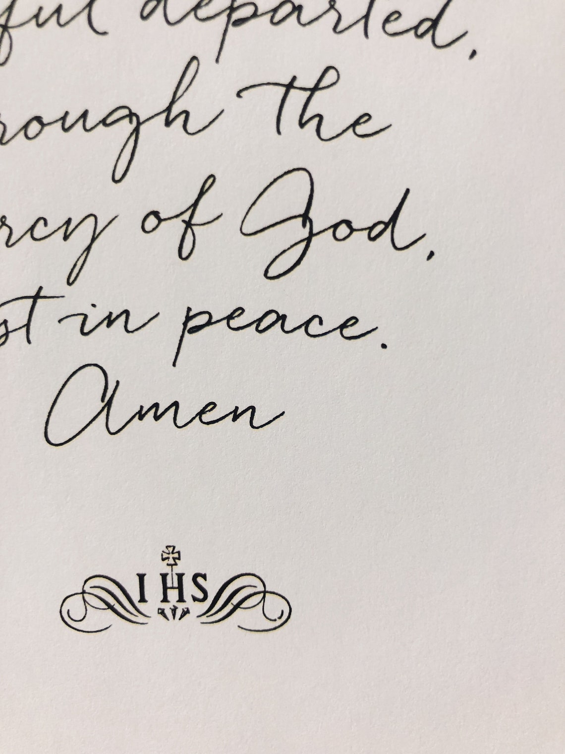 PRINTABLE Catholic Eternal Rest Prayer May the Souls of the - Etsy ...