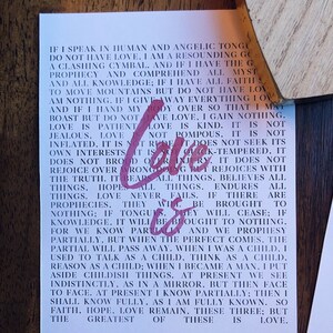 PRINTABLE "love Is" Corinthians 13 Valentine Card | Scripture Catholic ...