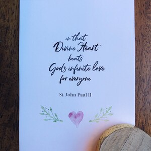 PRINTABLE Valentine Set of Four Valentine Prints 4 Catholic | Etsy