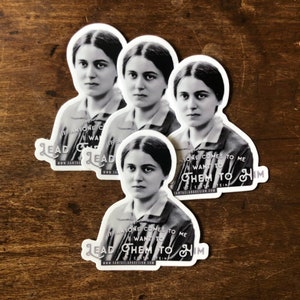 St. Edith Stein Decal: Catholic Saint Sticker for Laptop, Water Bottle ...