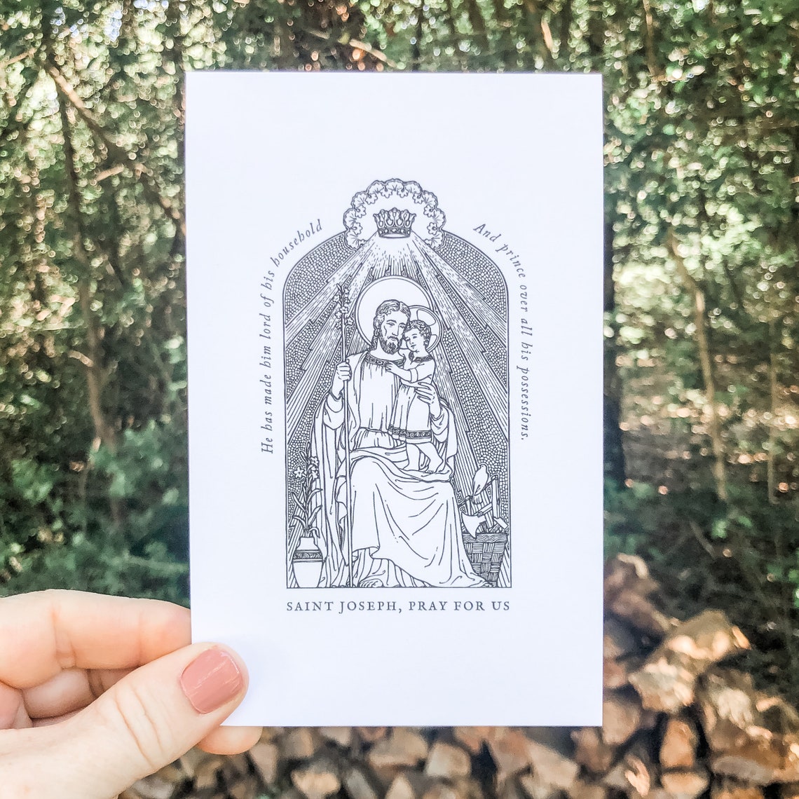 St. Joseph Father and Worker Gift for Him Confirmation - Etsy