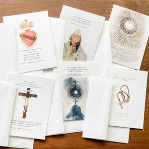 Catholic Priest Notecard Set of Six Unique Cards, Ordination Gift ...