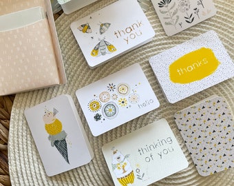 Little Love Cards Set With 8 Blank Cards and Matching Envelopes ...