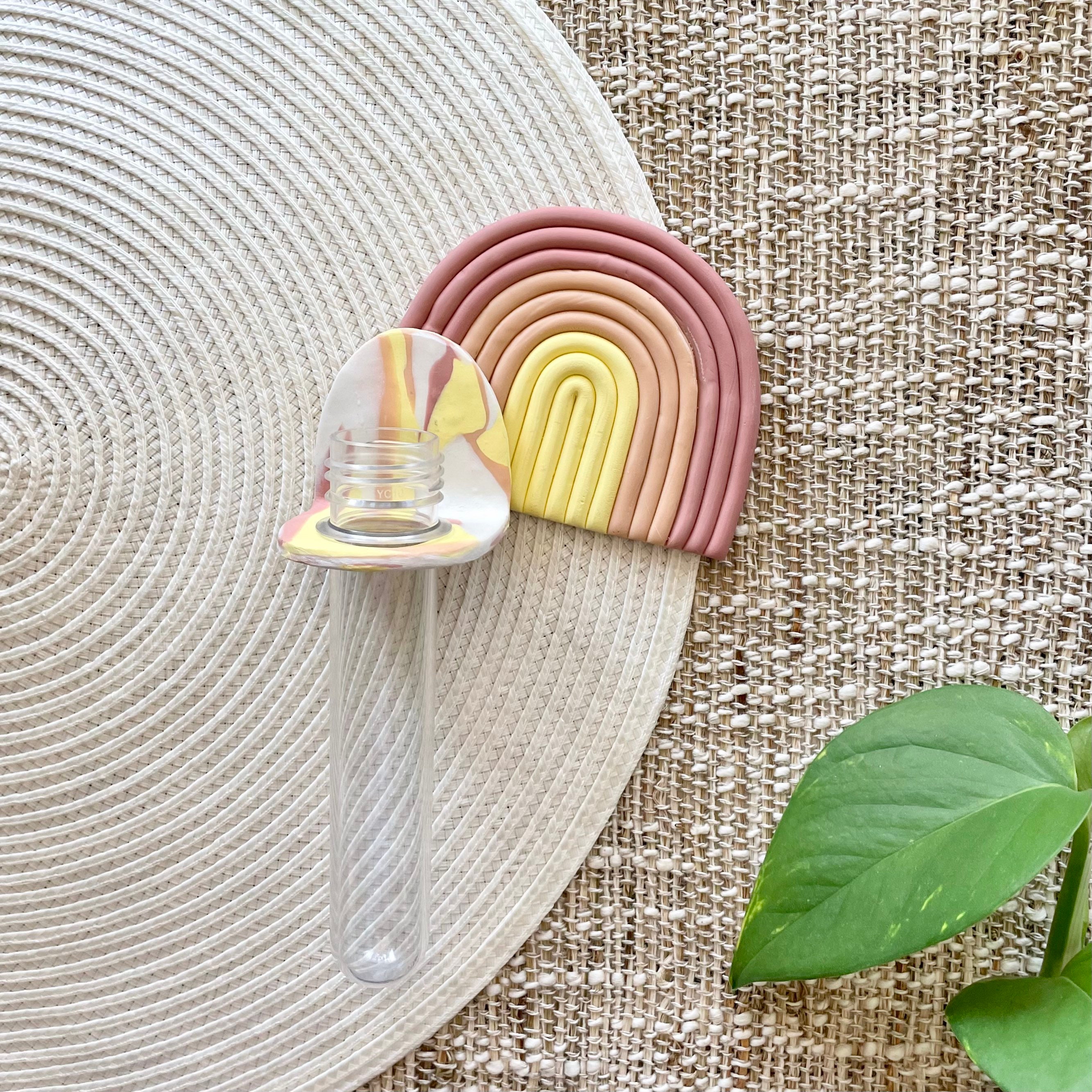 Pastel Rainbow Coasters - Cute Coasters for Your Boho Decor, Handmade ...