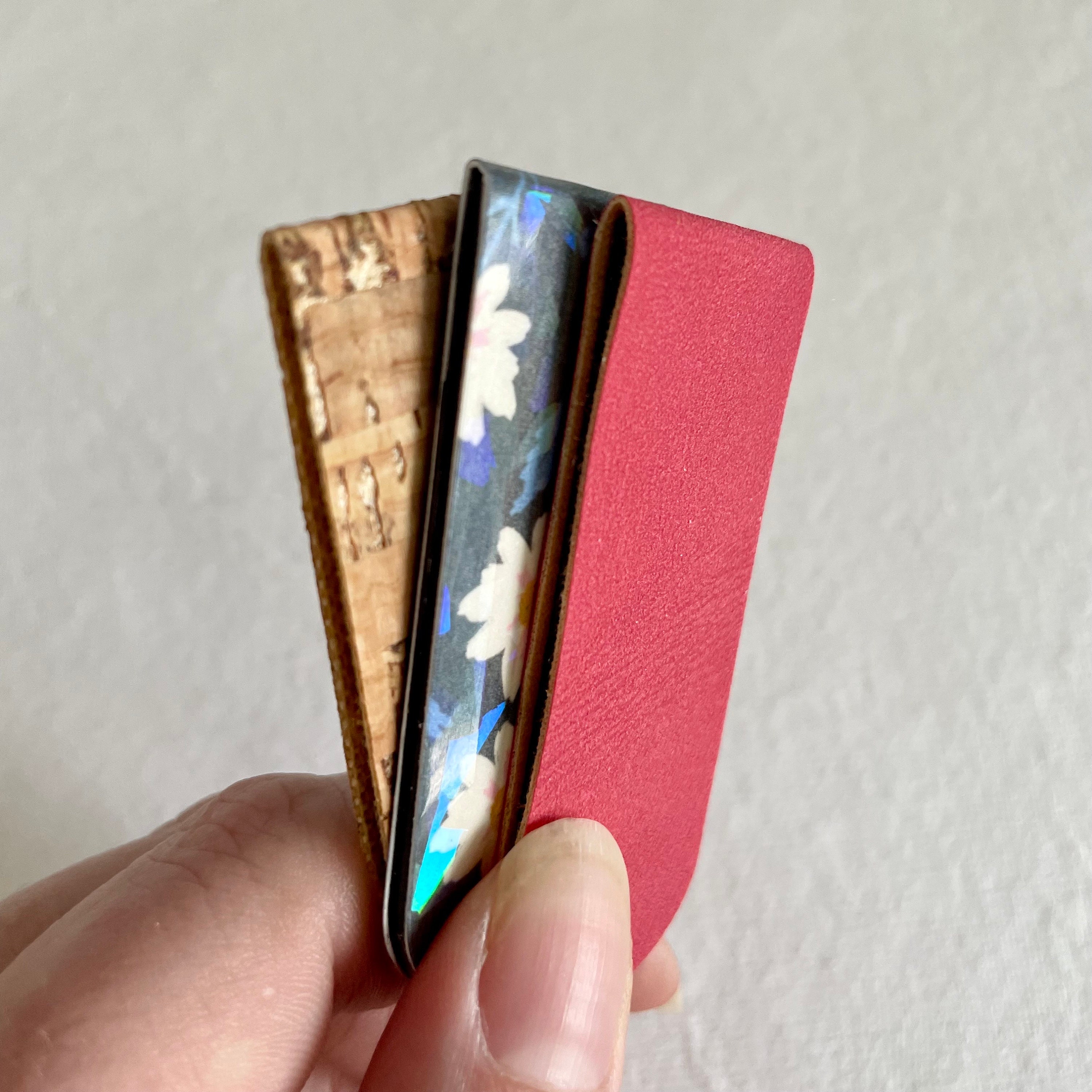 Lovely Bookmark Set Faux Leather Magnetic Bookmark Bookmark for Women ...