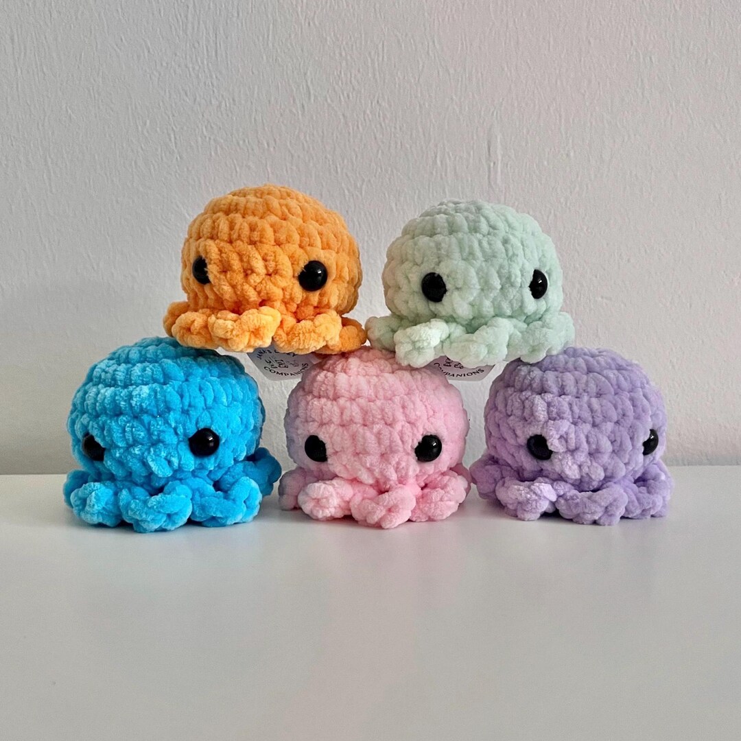 Amigurumi Baby Octopus - Soft Toy - Octopus - Crochet Toy - Gift Ideas ...