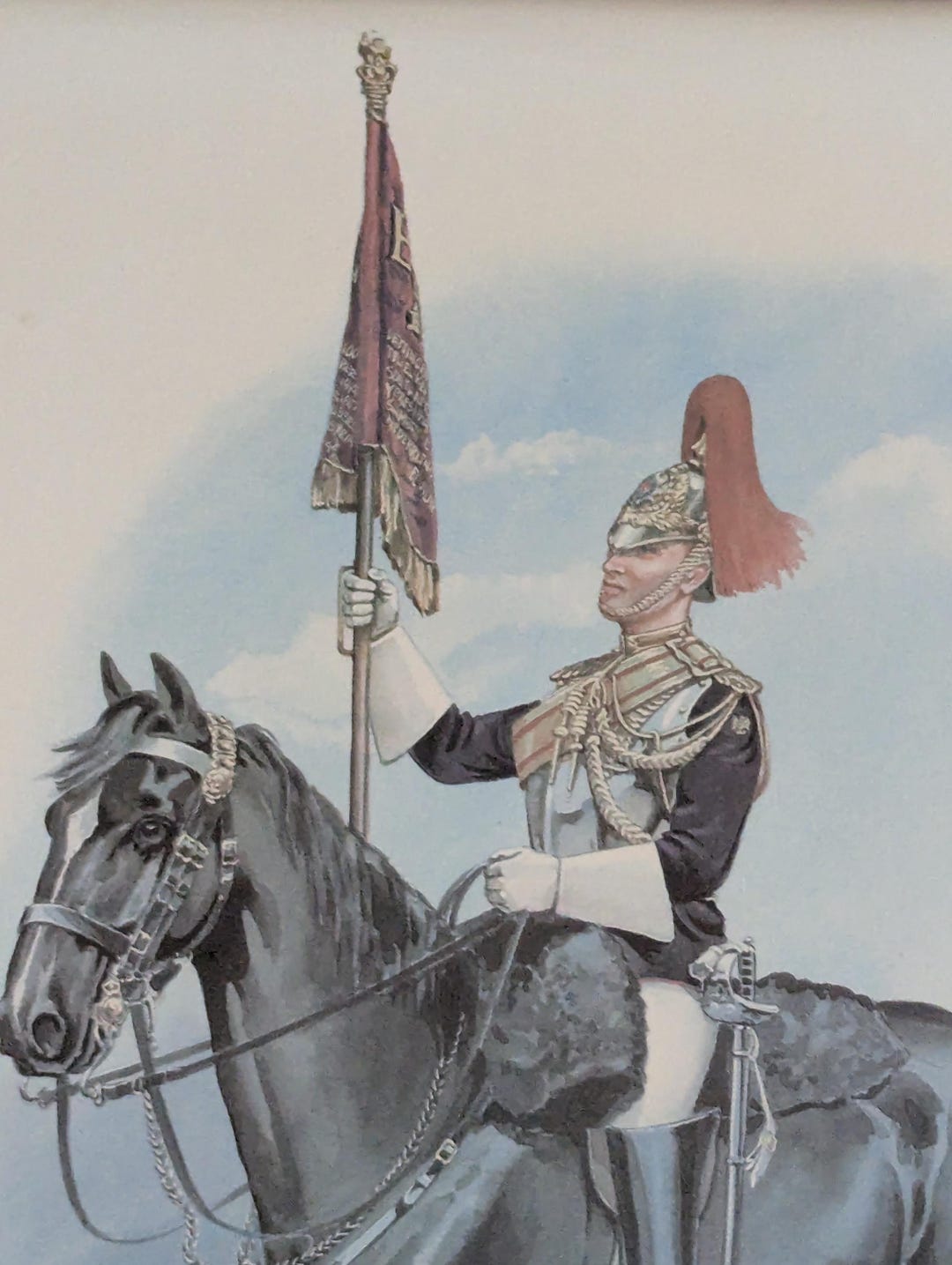 Vintage British Cavalry Military Print Charles C Stadden Framed Art - Etsy