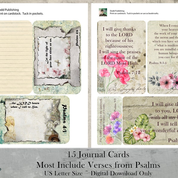 Christian Journal Ephemera - Etsy