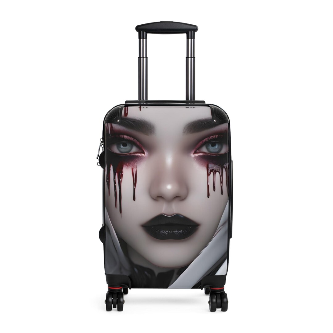 Travel Suitcase - Stylish Gothic Design for Adventurers - Etsy