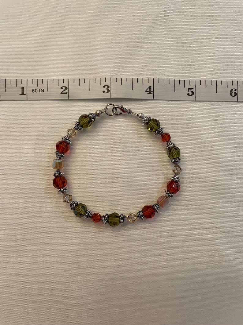 Fall-inspired Beaded Bracelet Version II - Etsy