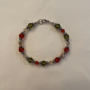 Fall-inspired Beaded Bracelet Version II - Etsy