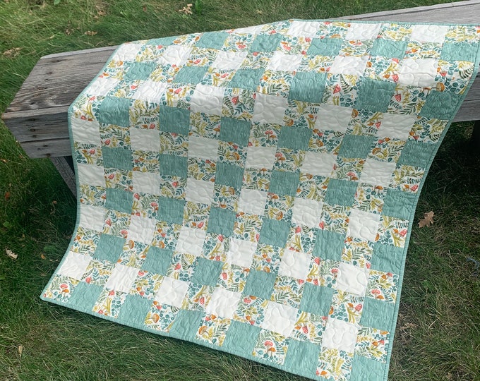 Baby Buffalo Check Quilt Kit. Quilt Approximately 36” X 45”. Fabric is ...