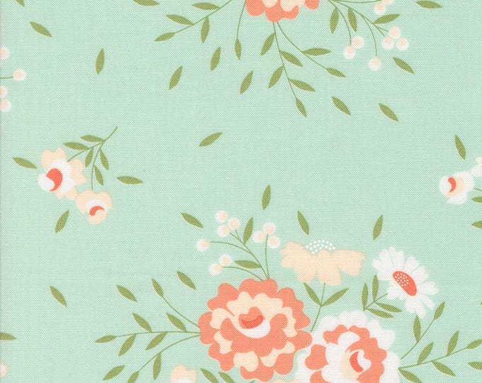 Abloom Robins Egg 29210-18 by Corey Yoder/ Coriander Quilts for Moda ...